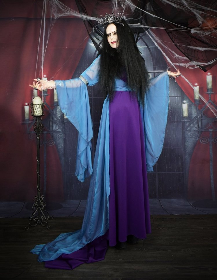 Morgana Pendragon Gown - BBC Merlin Cosplay Costume by Moonmaiden ...
